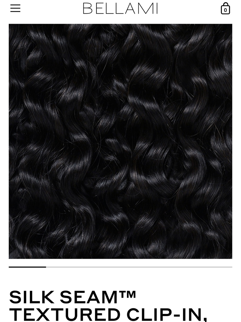 Hair | Bellami Silk Seam Textured 3a Curly Clipin Hair Extensions 24in ...